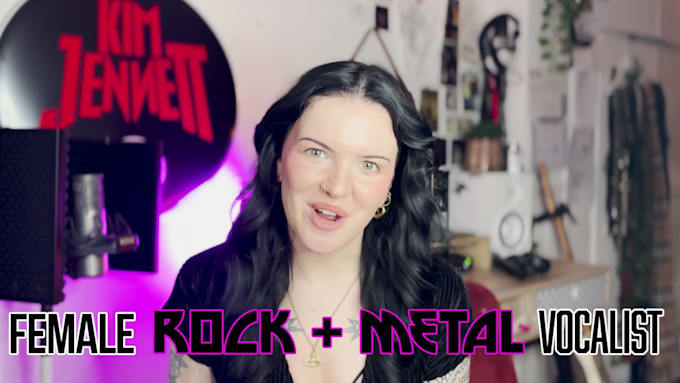 Sing or growl on your rock or metal song by Kimjennett | Fiverr