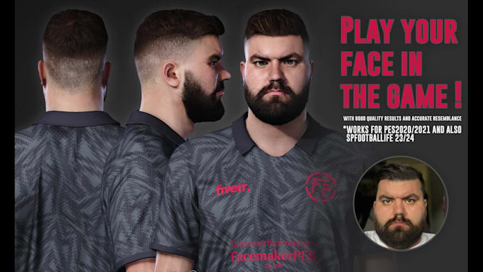 Make someone face for efootball pes 2021 and spfootballife by ...
