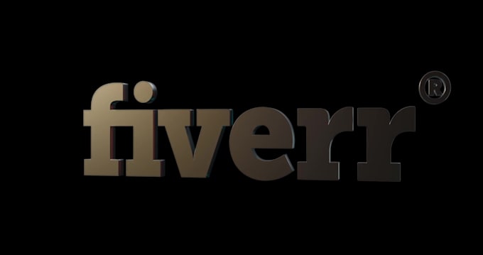 Create 3d spin loop logo animation in any format by Murad_987 | Fiverr