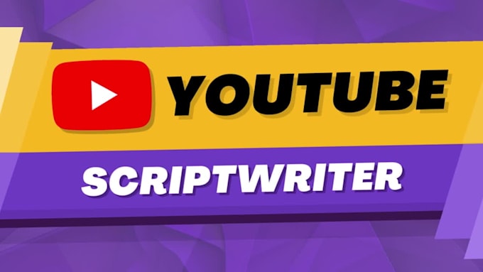 Be your youtube scriptwriter by Jaberhattachi | Fiverr