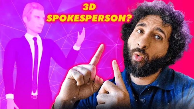 Create a virtual 3d spokesperson video by Kareem66 | Fiverr