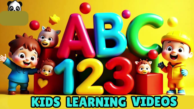 Create eye catching kids video editing for youtube within 2 days by ...