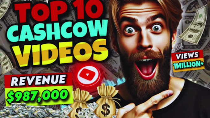 Create automated making money cash cow channel with videos by ...