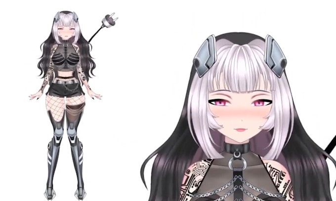 Design pro live2d vtuber model, vtuber character, vtuber rigging ...