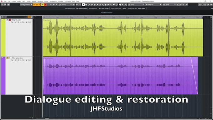 Denoise, clean, edit, restore and convert your audio by Jhfstudios | Fiverr