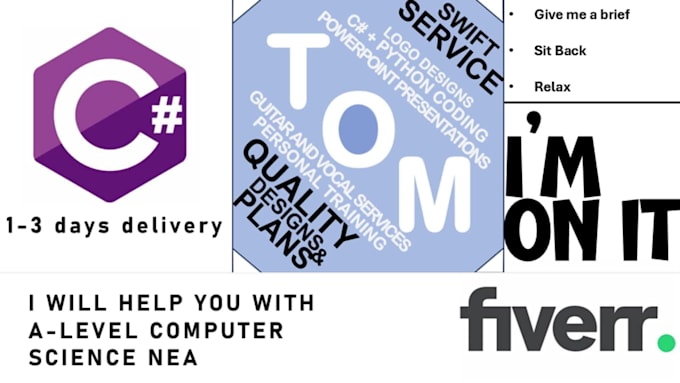 Help with your a level computer science nea by Tomarundell | Fiverr