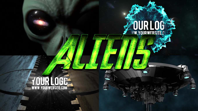 Do aliens scifi video intro bundle by Hardstrive | Fiverr