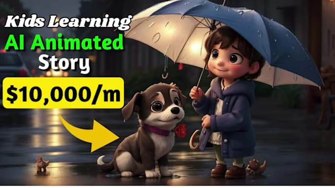 Make splendid fun kids videos, 3d learning video, kids rhyme, animation ...