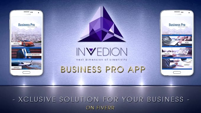 Provide business android mobile app with cms, social media and google ...