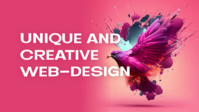 Create a unique and creative website design by P_vladyslav | Fiverr