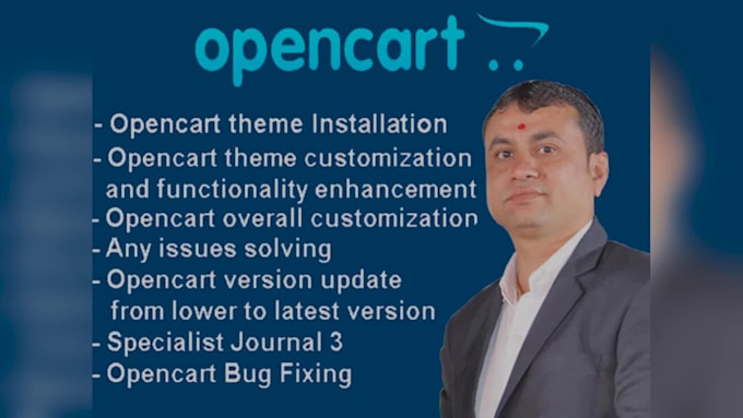 Be your opencart bugs removal or fix expert opencart issue or errors by Kinjan | Fiverr