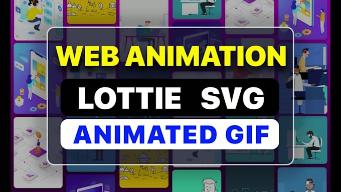 Create a lottie json and svg animation for your website or app by Amit ...
