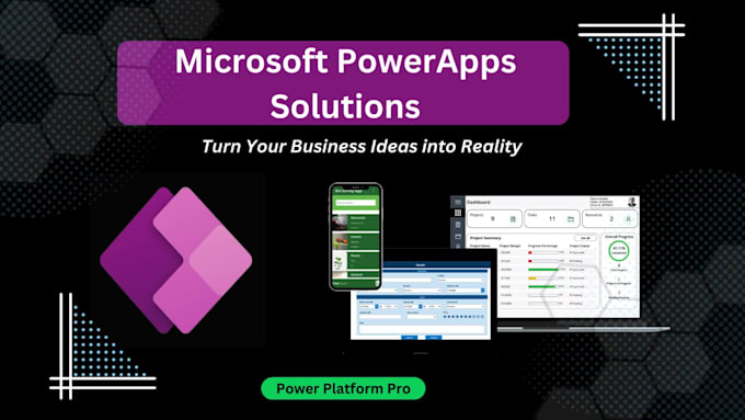 Build powerapps solutions for your business by Riyanarshad | Fiverr