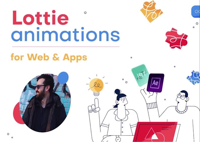 Do an elegant lottie animation for web or apps by Luis_qp | Fiverr