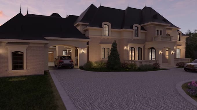 Design 3d rendering architecture animation walkthrough of your building ...