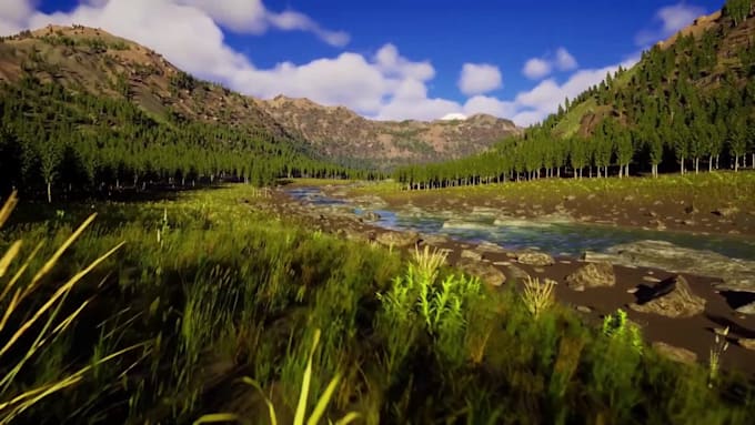 Unreal Engine Game Environment Unity 3d Game Level Design Uefn Map 3d