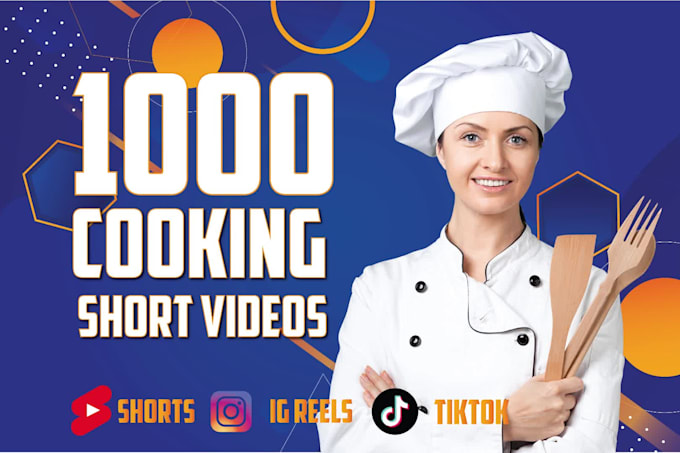 Create 1000 tasty cooking video recipes for youtube by Isabell_graphic | Fiverr