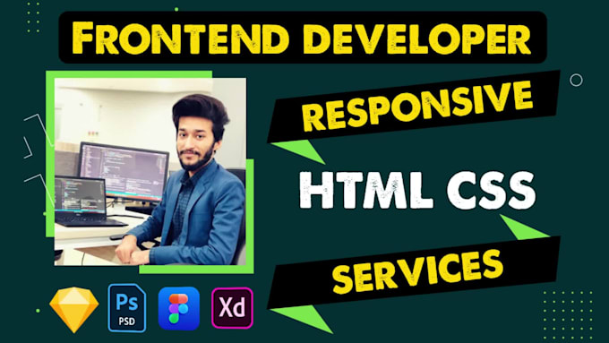Convert xd to html, figma to html, psd to html responsive bootstrap 5 website by Aliraza5611 ...