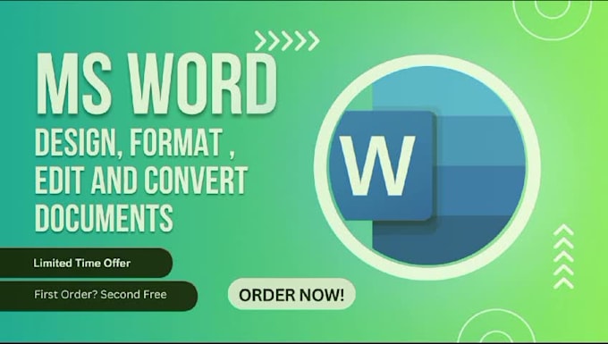 Format, design and edit and your microsoft word documents by Abdul_wahab206 | Fiverr