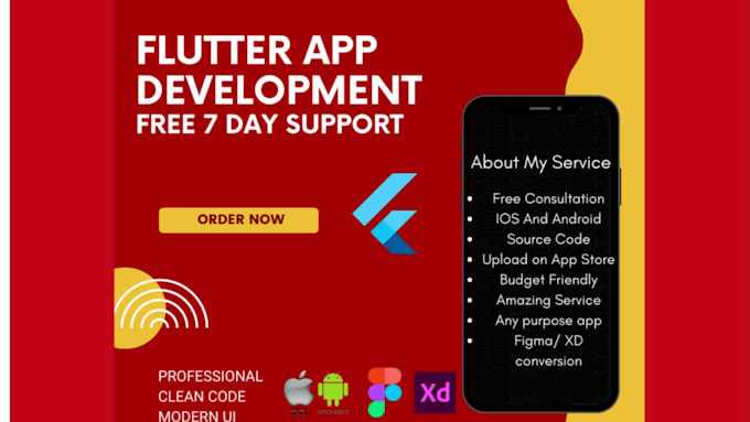 Create an android and ios app using flutter ui by Bluffybroadcast | Fiverr