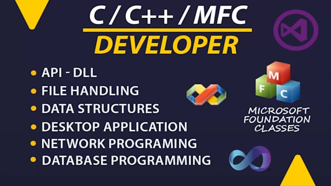 Develop or fix c and c plus plus desktop apps using qt, mfc, win32 by Mhassaanminhas | Fiverr