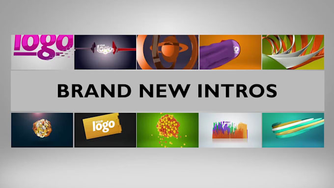 Create 50 brand new logo intro video animations by Videomakingserv | Fiverr