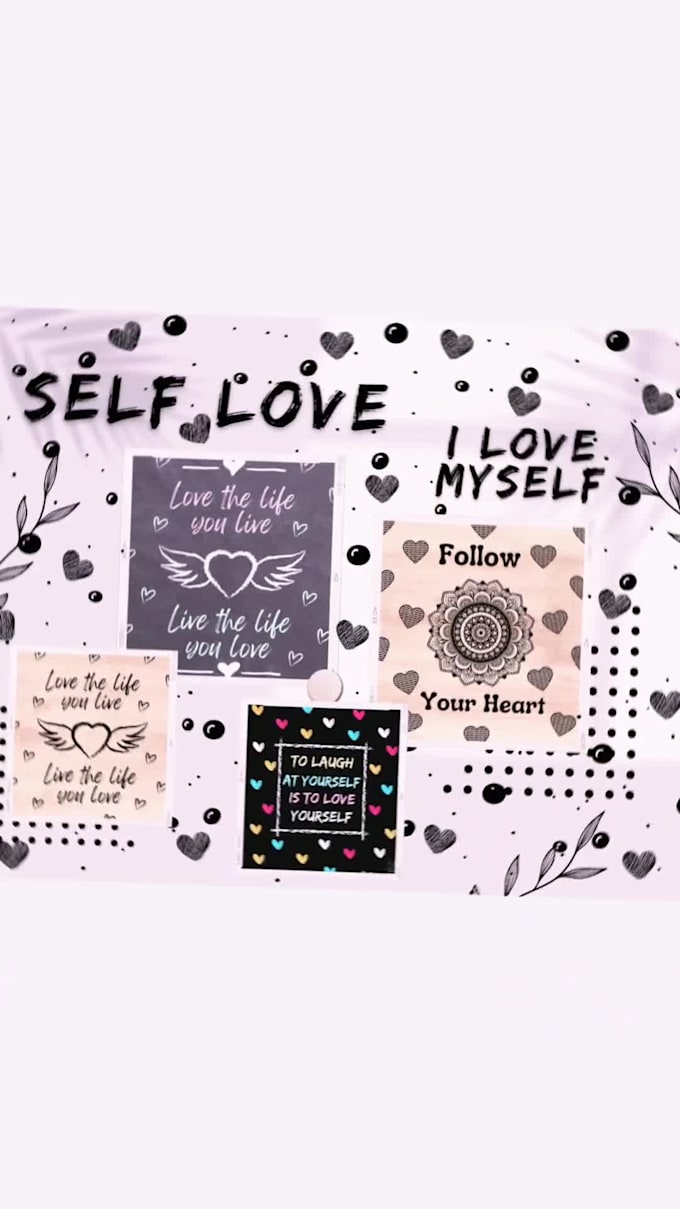 Inspire you to fall in love with yourself self love posters by ...