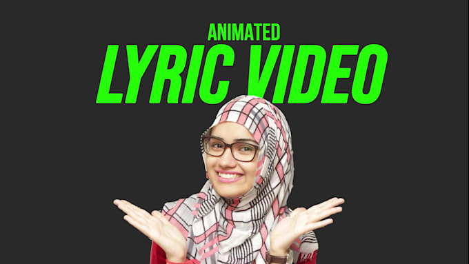 Create modern hand drawn animated lyric music video for your song track by Animakersstudi0 | Fiverr