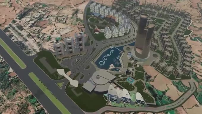 Expert town planning 2d and 3d master plans animation by Shanmustafa92 ...