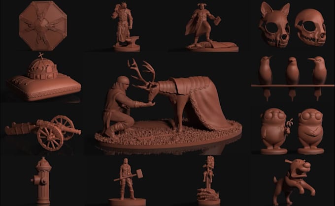 Create models for 3d printing by Miss3drstripe | Fiverr