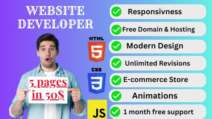 Build a website for your restaurant, hotel, school, college, company ...