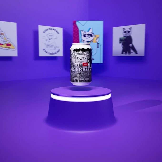 Create high quality custom 3d nft art by Holobor | Fiverr