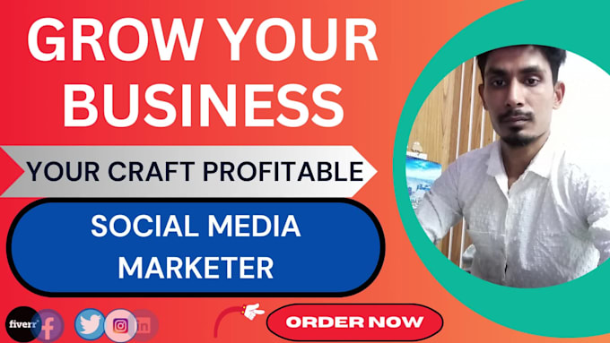 Be your social media marketer eye catching content creator by Sohan3719 ...