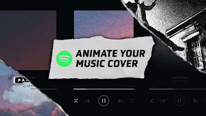Create spotify canvas, ig stories and album covers by Goldennhourr | Fiverr