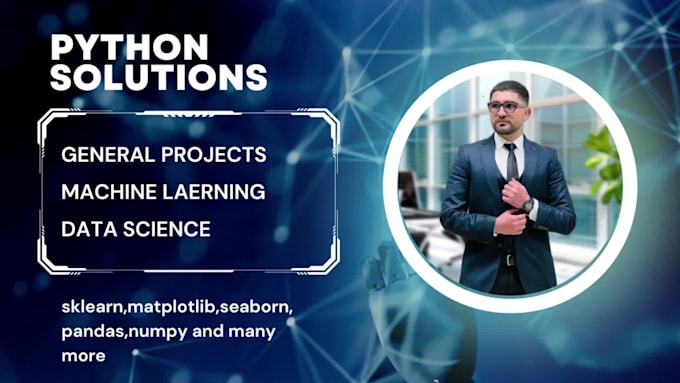 Do any kind of python projects by Junaidahmed1998 | Fiverr