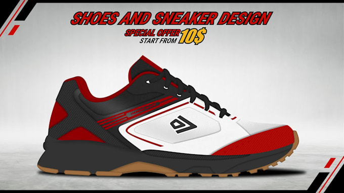 Make shoes sneakers and footwear design for you by Richarddhana | Fiverr