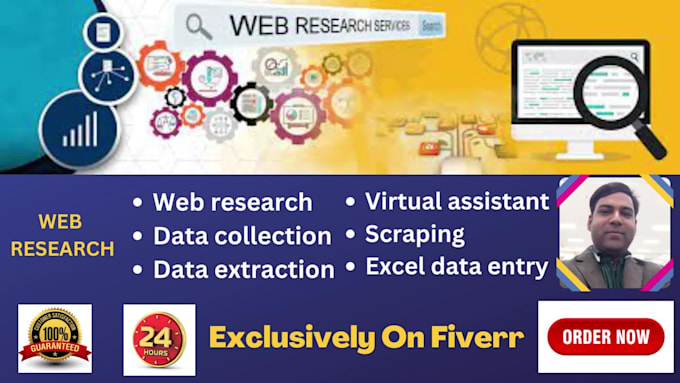 Do best web research and virtual assistant by Shiluaryan | Fiverr