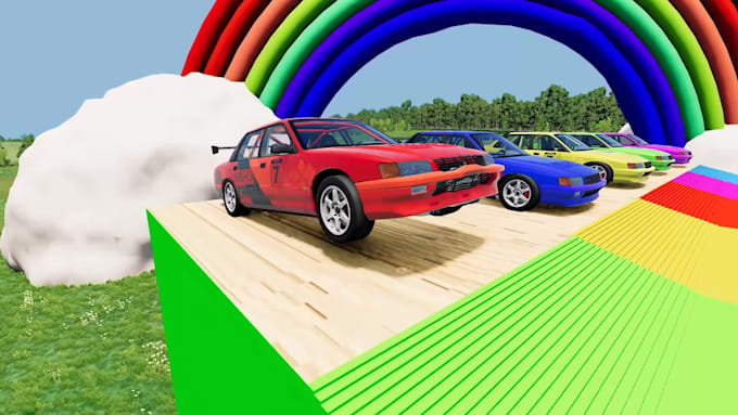 Create beamng drive video for youtube channel by Khunnic | Fiverr