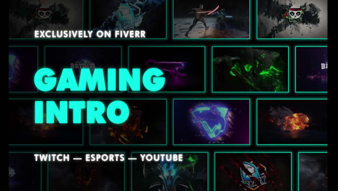 Do gaming intro for twitch, esports, or youtube intro in 4k by Mh ...