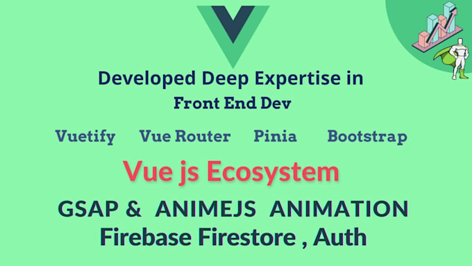 Be your vue js pro with gsap and firebase expertise by Mohtasimhasan22 ...