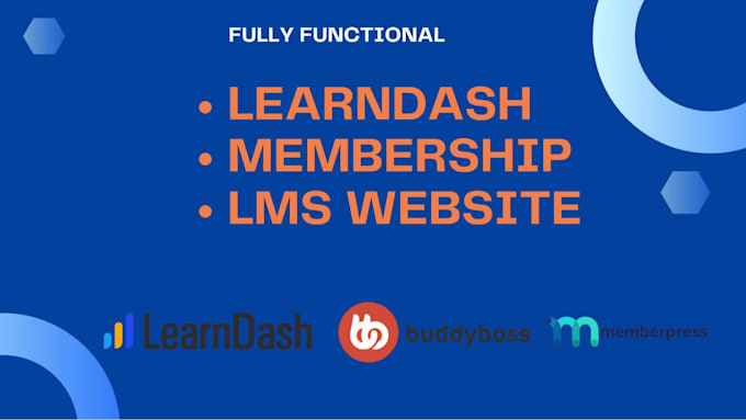 Develop learndash, buddyboss wordpress lms or membership, elearning website by Reflection2imag ...
