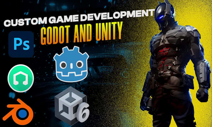 Do custom unity and godot game development services by Tonightgamedev | Fiverr