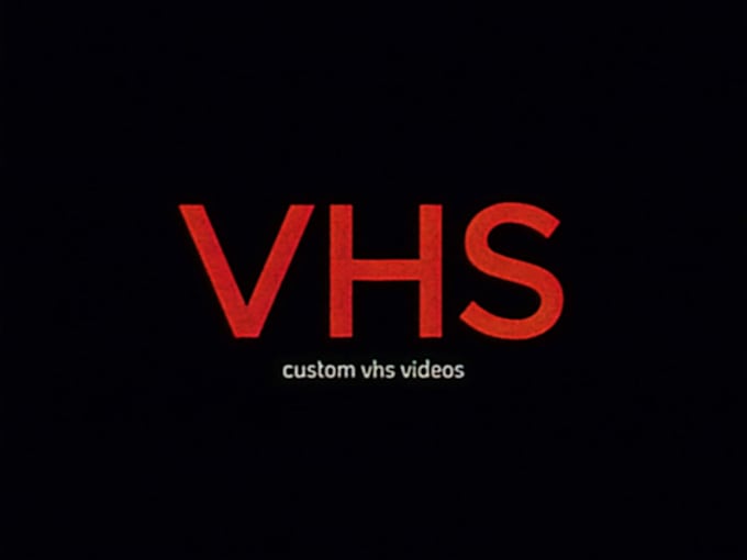 Convert your videos to look like vhs for cheap by Lights_camera_ | Fiverr