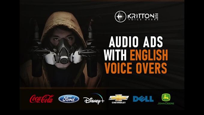 Create audio ads with american english male voice overs by Krit_tone ...