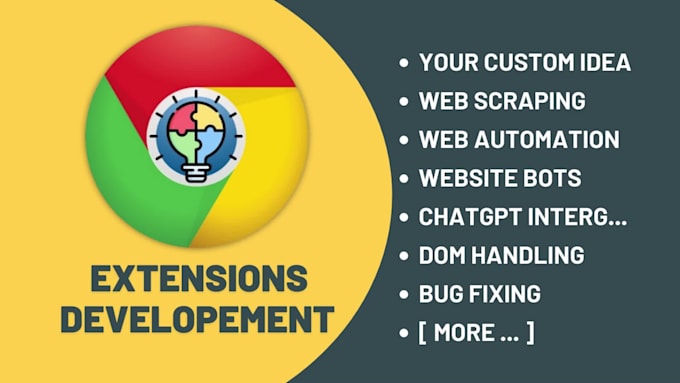 Develop chrome extension, web automation bot, data scraper by ...