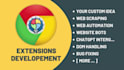 Develop chrome extension, web automation bot, data scraper by Adeelahmad848 | Fiverr