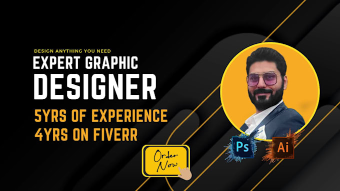 Be your expert graphic designer by Ug_grafix | Fiverr