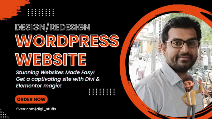 Design, redesign, build, develop or revamp wordpress website by Digi_stuffs | Fiverr