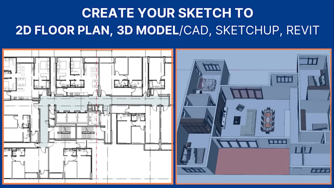 Do stunning 2d, 3d architectural floor plans for your house
