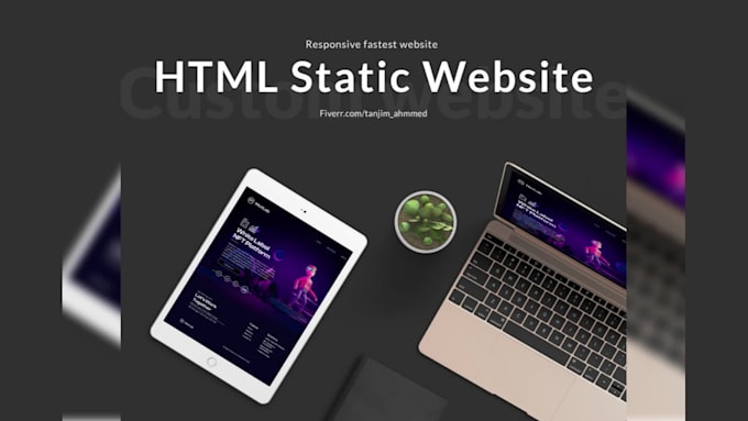 Build html static website for you by Tanjim_ahmmed | Fiverr